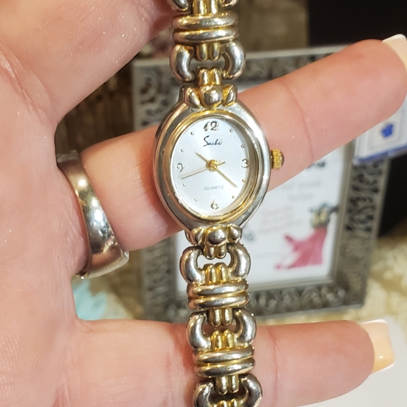 Cache | Accessories | Vintage Cache Saki 2 Tone Watch | Poshmark